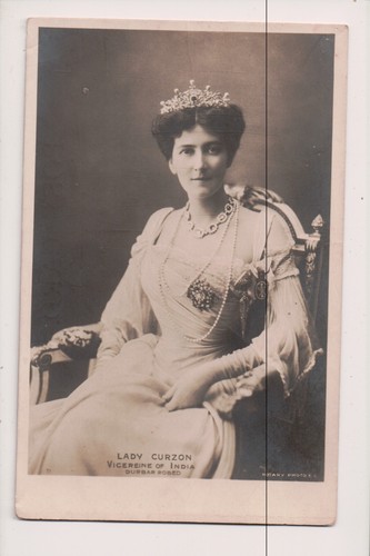 Vintage Postcard Mary Curzon, Baroness Curzon of Kedleston | eBay