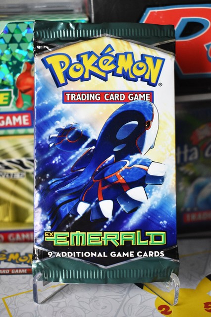 Pokemon 4 Unsearched EX Emerald Booster Packs 1 Each Pack Art for sale ...