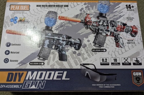 Peak Duel DIY Model Water Bullet Gun RS99-24, Red, New | eBay