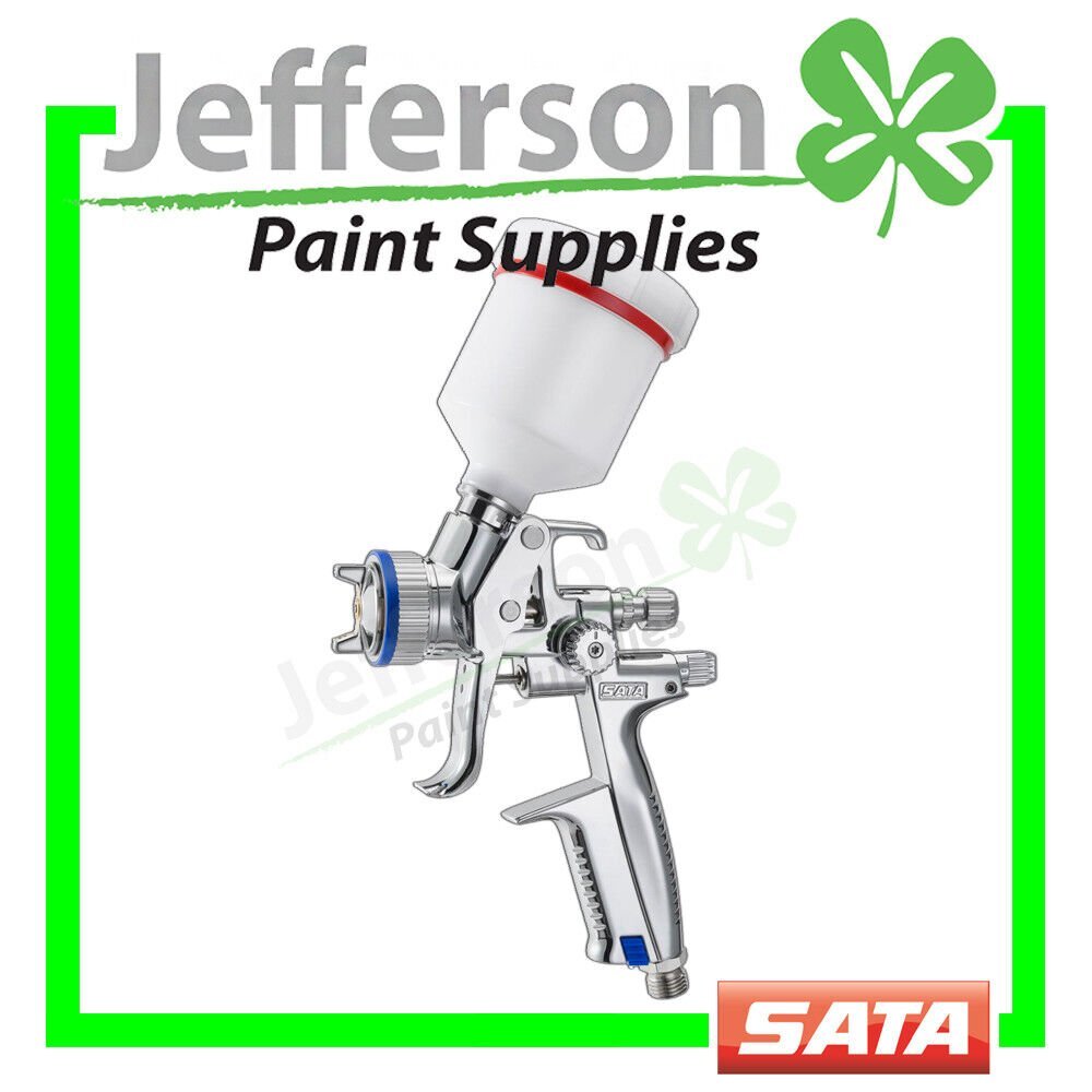 SATA 4400 B RP Mini Minijet 1.2mm Spray Gun W/125ml Quick Release Pot ...