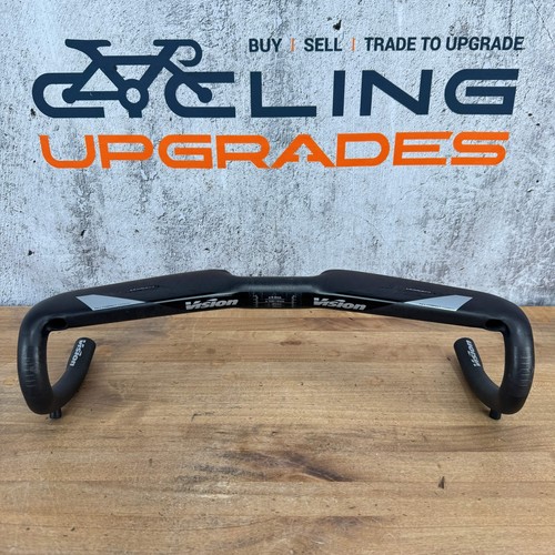 Vision Trimax Aero Compact 44cm 31.8mm Carbon Bike Drop Handlebar 241g ...