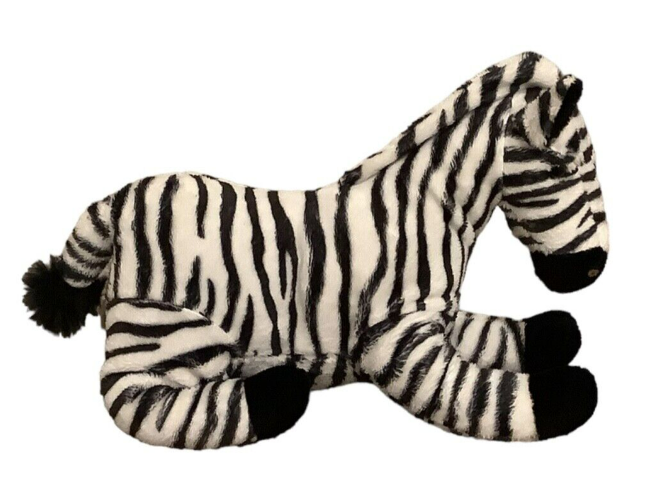 Animal Planet Zebra 14 Inch Black White Plush San Diego Zoo NWT | eBay