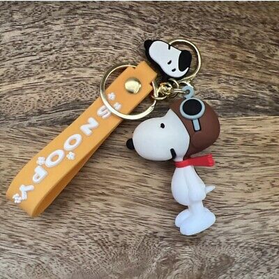 PEANUTS SNOOPY Red Baron KEYCHAIN - snoopy charm key ring holder ...