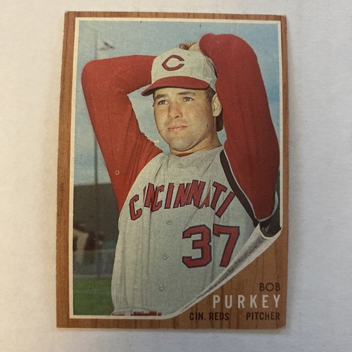 1962 Topps Baseball Bob Purkey Cincinnati Reds Card #120 | eBay