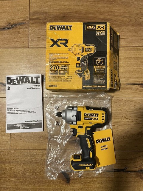 DEWALT DCF891B 20 V Impact Wrench for sale online | eBay