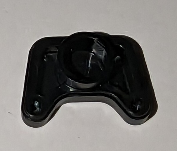 LEGO Minifigure Black Video Game Controller Silver Controls Blue & Red ...