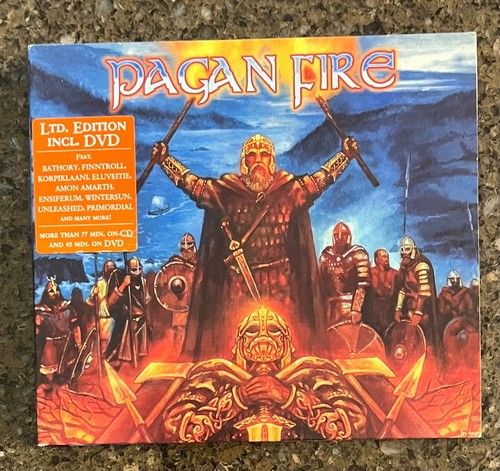 PAGAN FIRE COMP CD+DVD COMP nuclear blast germany viking black death ...
