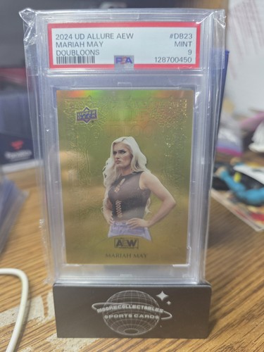 Mariah May 2024 Upper Deck AEW Allure Doubloons Case Hit WWE Blake ...
