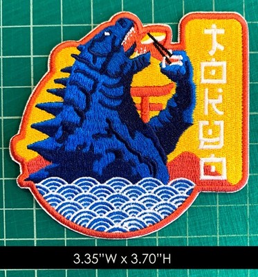 Godzilla: Tokyo Embroidered Iron on Patch | eBay