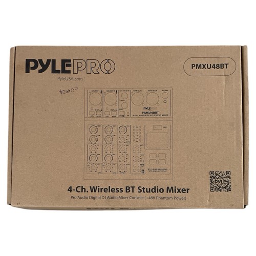 PYLE PRO 4-Ch. Wireless BT Studio Mixer - PMXU48BT | eBay