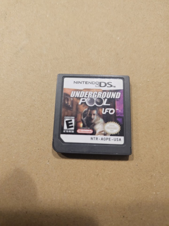 Underground Pool (Nintendo DS, 2007) Works, Authentic 695771800210| eBay
