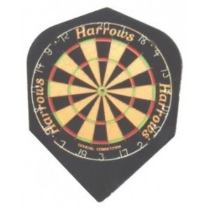 Harrows Quadro Dart Board Standard Dart Flights | eBay