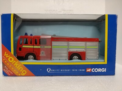 Corgi 1/50 Scale Diecast Fire Truck Volvo Fire Engine City Fire Brigade ...