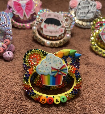 Rainbow Cupcake Pacifier ***For Adult Use Only | eBay