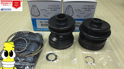 Front Inner & Outer CV Axle Boot Kit for Subaru BRAT 1978 1979 EMPI ...