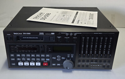 Tascam DS-D98 Super High Resolution Direct Stream Digital DSD Cassette ...