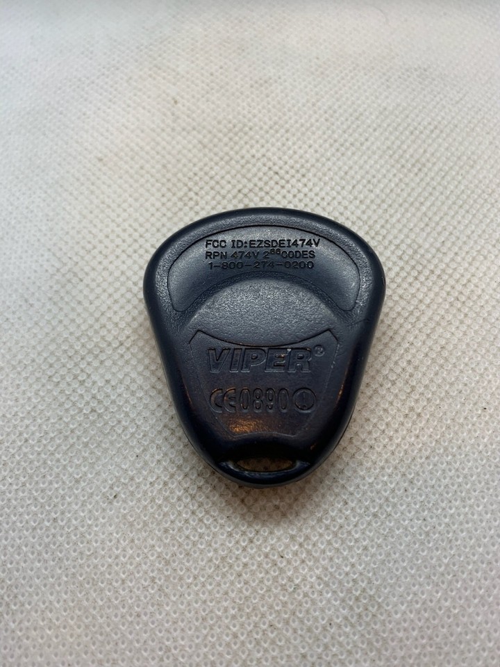 Viper EZSDEI474V 474V Remote Alarm Keyless Entry Key Fob TESTED 9299 | eBay