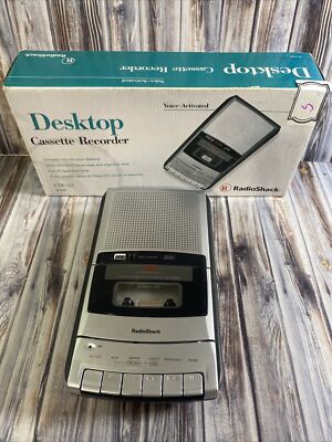 Vintage Radio Shack CTR-121 Voice Activated Desktop Cassette Recorder ...