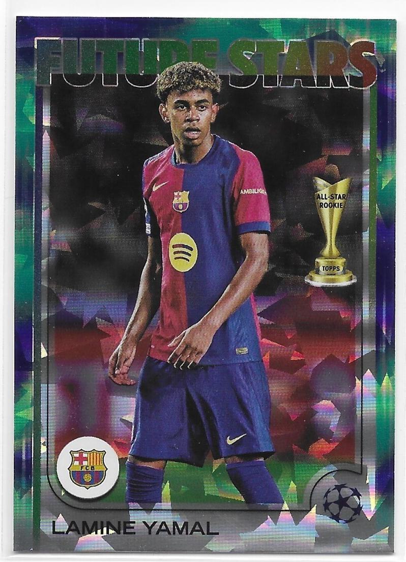 2024-25 Topps Uefa Club Competitions - Future Stars Lamine Yamal #27 ...