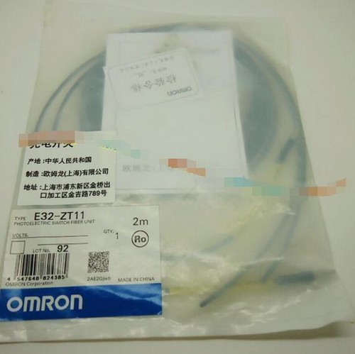 New Omron E32-ZT11 Fiber Optic Sensor E32ZT11 2M Cable 1PC | eBay