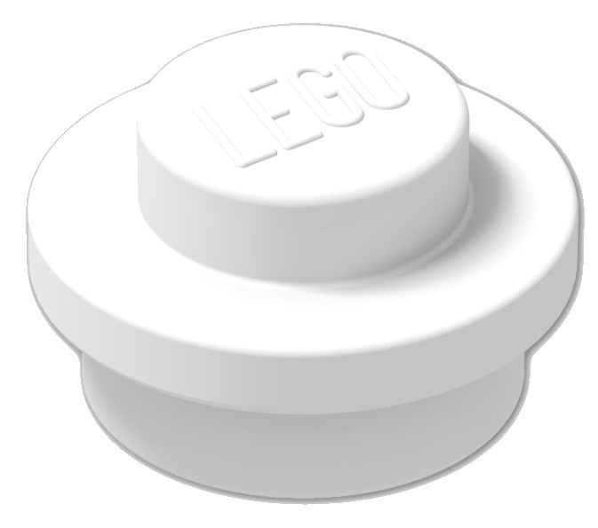 ☀️Lego 1x1 WHITE Round Plates x100 Dots Stud Part Piece Bulk lot Legos ...