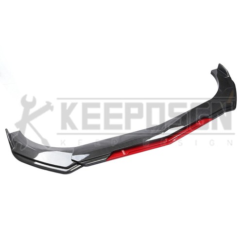 CARBON FIBER Body Kit Front Bumper Lip Splitter Spoiler for Subaru ...