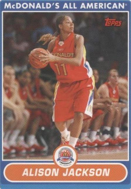 2007-08 Topps McDonald's All American - Alison Jackson #AJN (RC) for ...