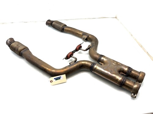 2014-2017 MERCEDES S550 V222 4.6L V8 EXHAUST MID Y-PIPE OEM. | eBay