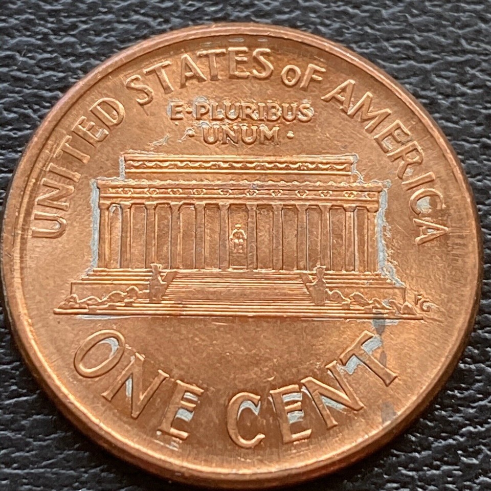 1993 Lincoln Cent 1c MAJOR BROADSTRUCK ERROR Extreme Broadstrike RARE ...