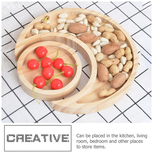 Small Appetizer Plates Serving Trays for Party Desktop Fruit Platter ...