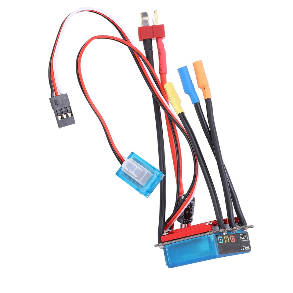 25A RC Brushless Electronic Speed Controller ESC For 1/14 1/16 Remote ...