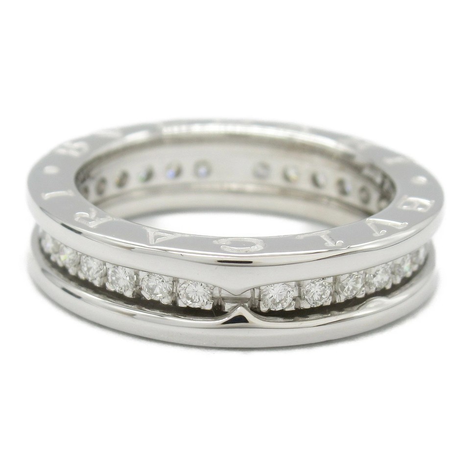 Bulgari Bvlgari B Zero1 Ring 1 Band Full Diamond Ring Jewelry K18Wg ...