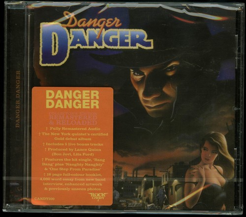 Danger Danger self titled 1989 CD new Rock Candy Records hair melodic ...