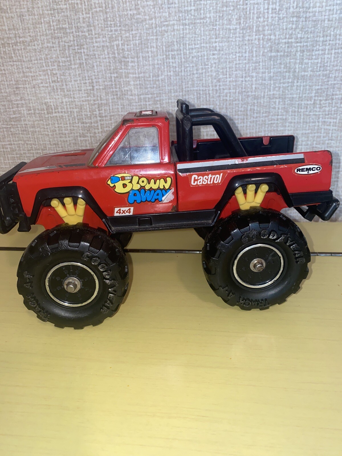 Vintage Rare 1986 Remco Toys Truck 4X4 Blown Away | eBay