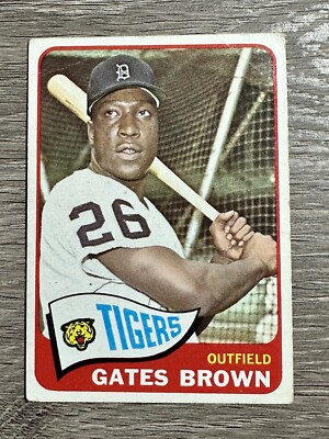 1965 Topps - #19 Gates Brown | eBay