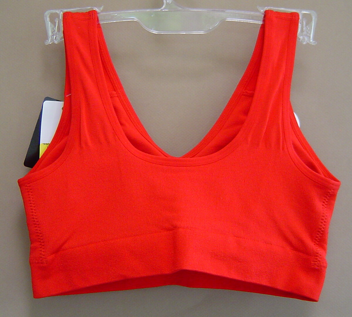 NWT WACOAL 34 B-SMOOTH WIRE FREE BRA w/ Removable Pad BARBADOS CHERRY ...