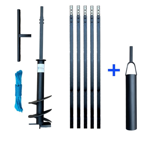 Hand auger 7-3/4inch and 21ft Best auger / digger / water well ...