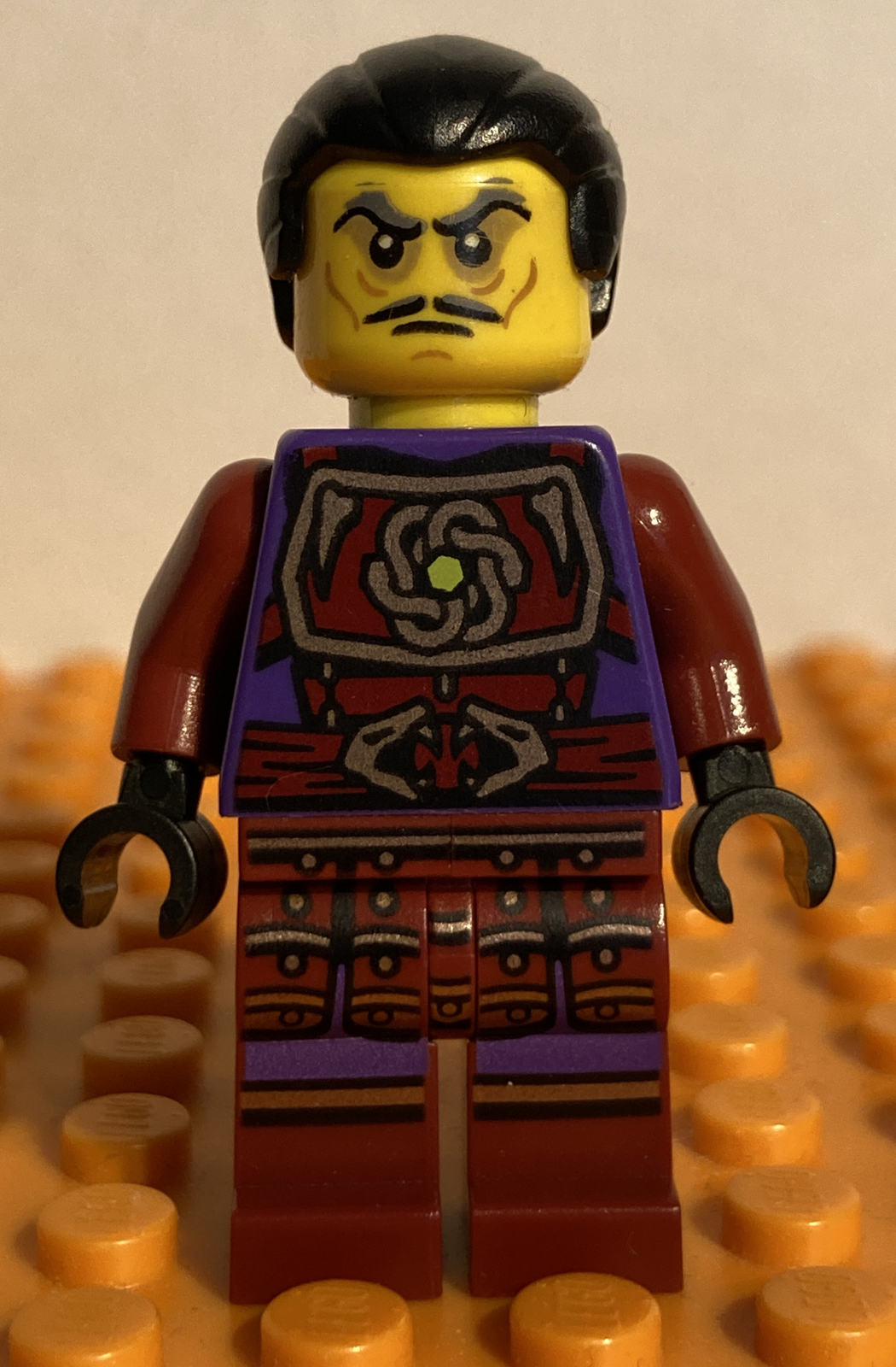 Lego Minifigure Ninjago njo112 / njo0112 Clouse with hair Tournament of ...