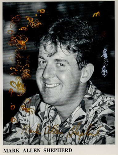 Original Mark Allen Shepherd - Hand Signed And Doodles - Morn-Deep ...