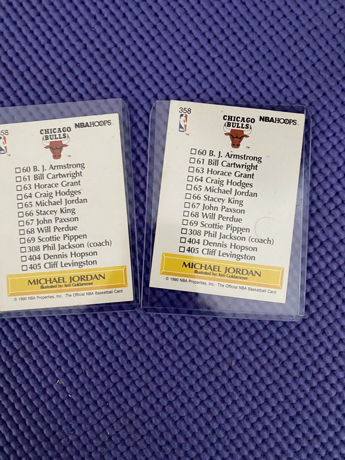 1990-91 NBA Hoops Illustrated Ken Goldammer Michael Jordan #358 | eBay