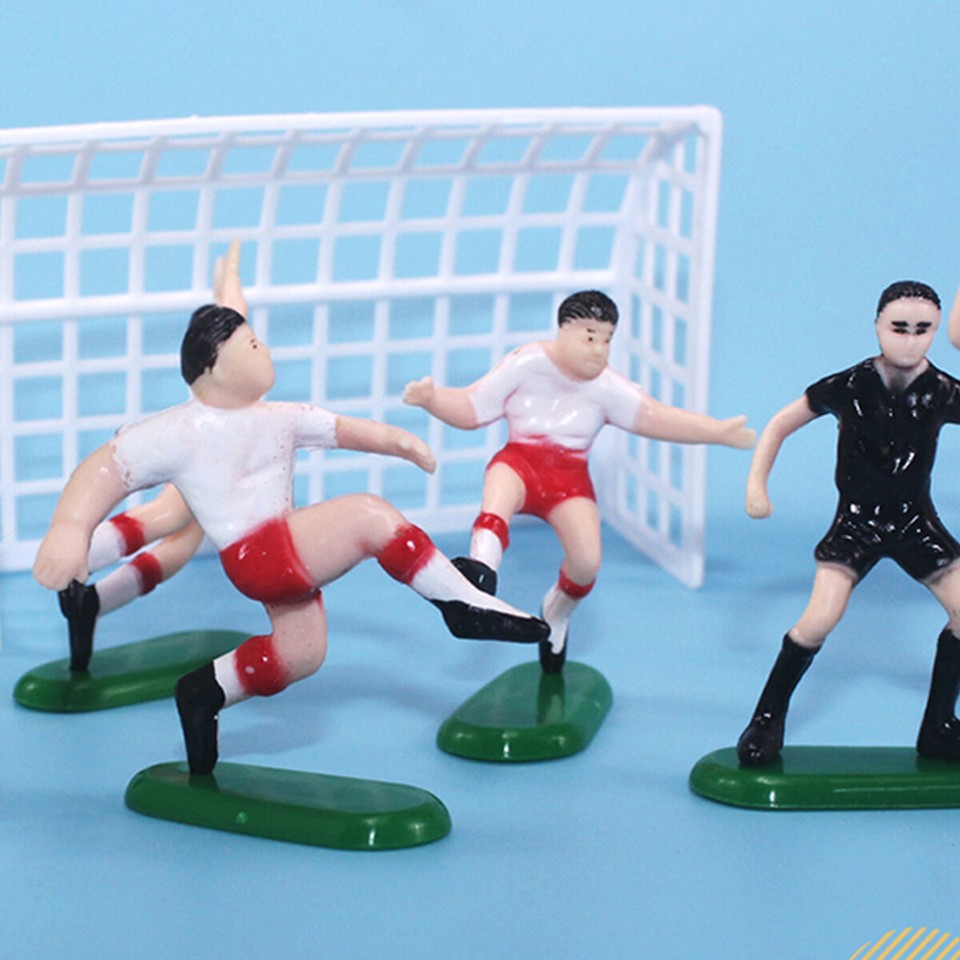 NEW Birthday Cake Football Team Topper Decorations Soccer Players ...