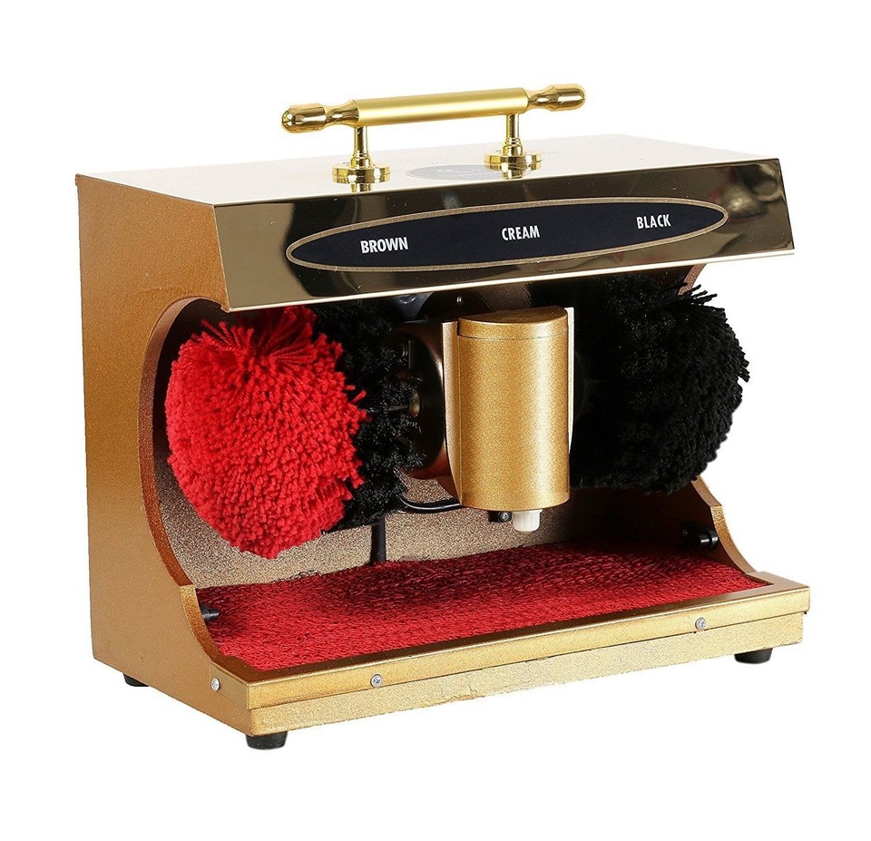 Automatic Electric Shoe Polishing Machine Buff Polisher Polish Shining ...