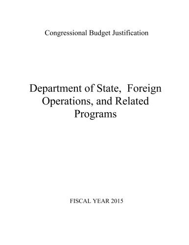 Department of State, Foreign Operations, and Related Programs 2015 ...