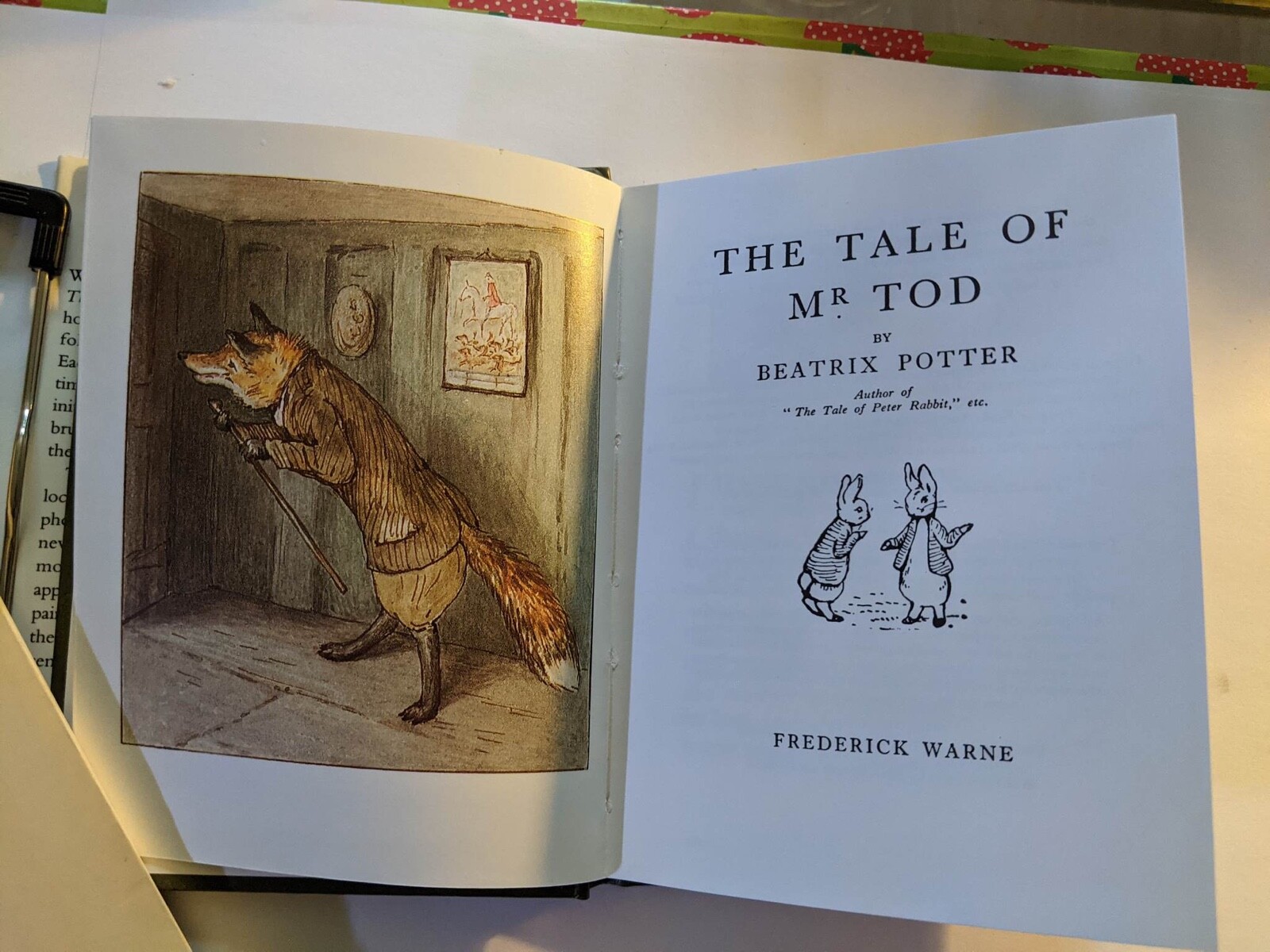 The Tale of Mr.Tod by Beatrix Potter (Hardcover, 1987) for sale online ...