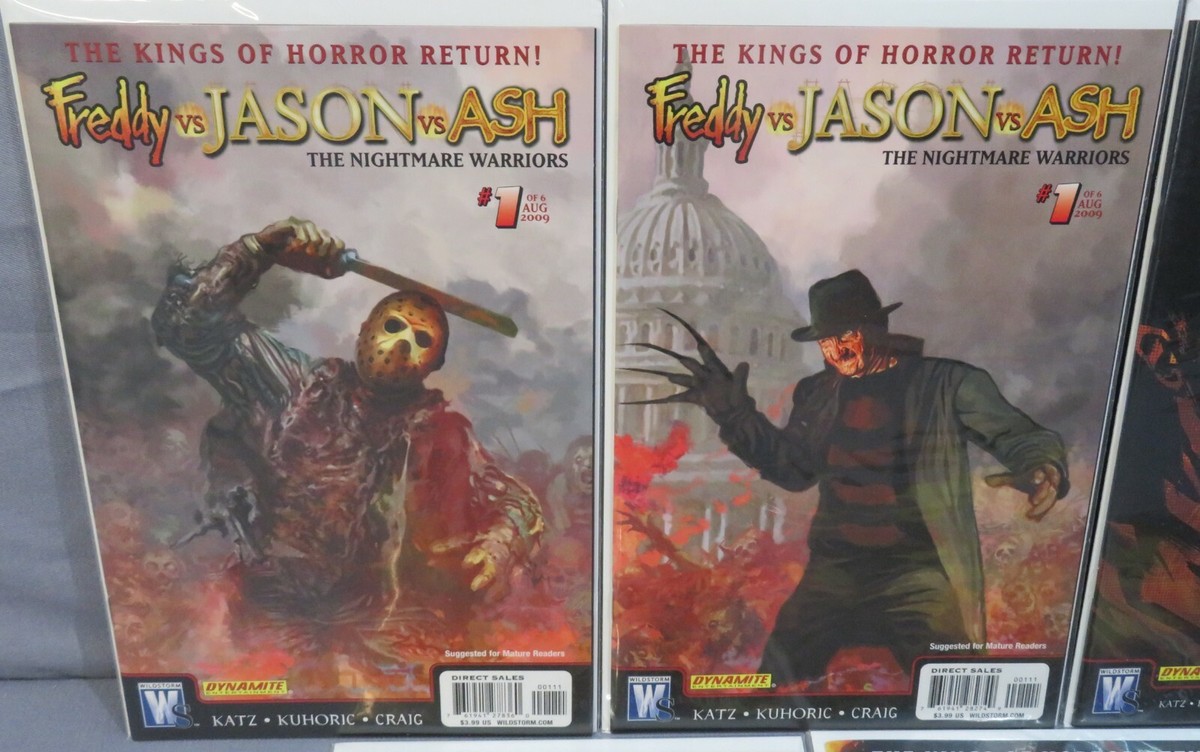 Jason Vs Freddy Vs Ash Stripverhaal The Uninitiated Comic Reader Issue