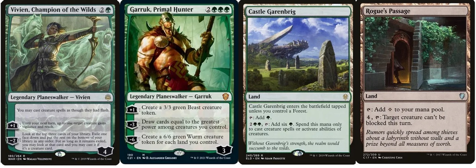 Commander Hydra Deck - Mono Green - EDH - Gargos -100 Card - MTG NM/M ...