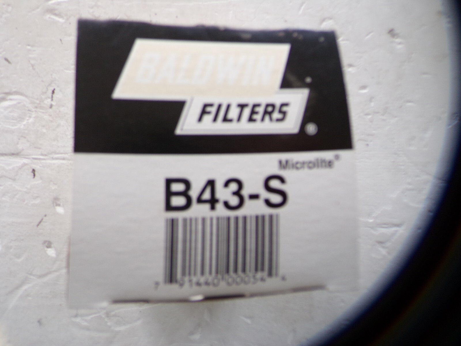 BALDWIN B43-S - cross reference oil filters | oilfilter-crossreference.com