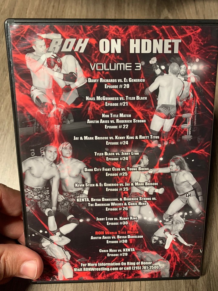 ROH: ROH On HDNet Volume 3 DVD, Ring Of Honor | eBay