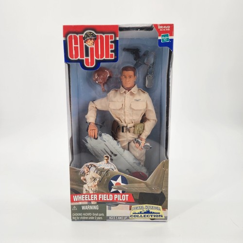 GI Joe Hasbro Wheeler Field Pilot Action Figure "Pearl Harbor ...