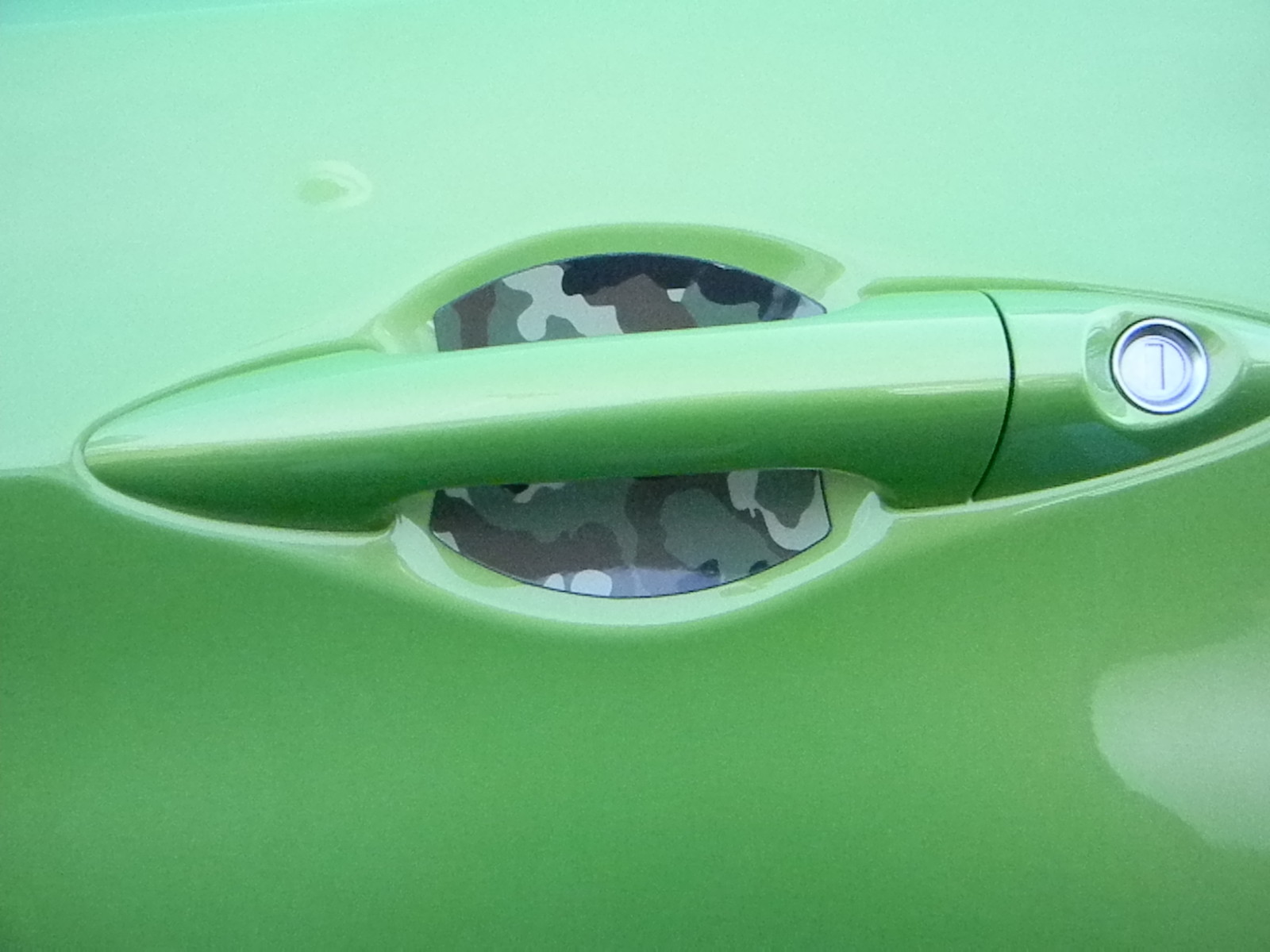 Car Door Handle Trim Auto Accessory Scratch Cover Guard Camo Design New ...